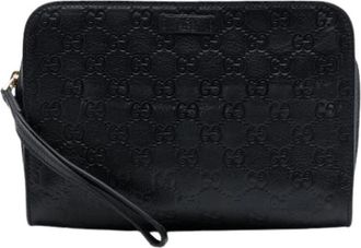 Gucci Pre-owned Vintage Clutch - - Pre-owned - Damen - Schwarzk - ONE SIZE