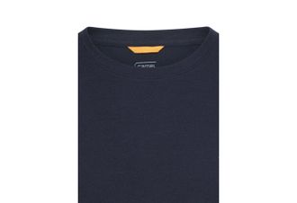 Camel Active Rundhalsshirt Camel Active &Uuml;bergr&ouml;&szlig;en Stretch-T-Shirt dunkelblau