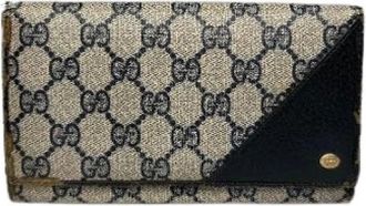 Gucci Portefeuille Vintage Collection Anniversaire Ophidia Pre-owned - Femme - Pre-owned - Gris - Taille: ONE Size