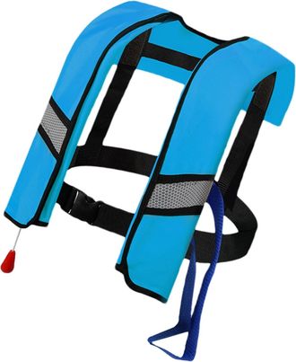 Generic Schwimmweste F&uuml;r Erwachsene - Schwimmen Schnorchelweste, Unisex Rettungsweste F&uuml;r Erwachsene | Ruderweste, Tragbare Automatische Aufblasbare Jacke Aus