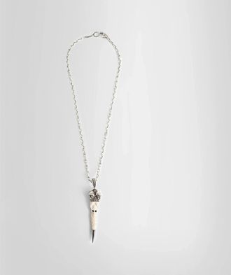 KD2024 Pendant Skull Kannibal Horn Necklace