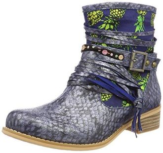 Laura Vita Laura Vita Garçon Colombe 028 Bottines, Bleu, 35 EU