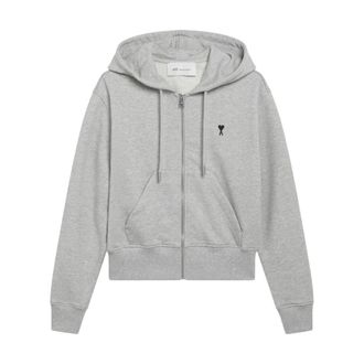 Ami Quota Hoodie - - Sweatshirts & Hoodies - Damen - Grau - M