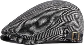 Generic Béret réglable pour garder au chaud léger style britannique gentleman homme pour voyage homme hiver chaud chapeau britannique rétro en laine béret moy