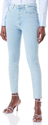 HUGO BOSS Womens Lou/15 Jeans, Turquoise/Aqua445, Skinny fit