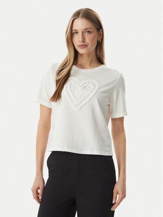 Morgan T-Shirt 261-DUROUJ Wei&szlig; Regular Fit