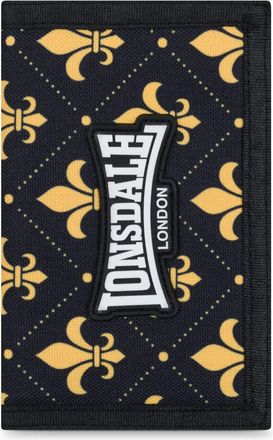 Lonsdale Unisex ROUGHLEE Geldbörse, Black/Yellow
