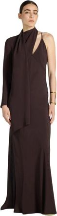 Erika Cavallini Semi Couture Femme, Robes, Brun, Taille: 42 FR Erika Cavallini Semi-Couture Robes Brown