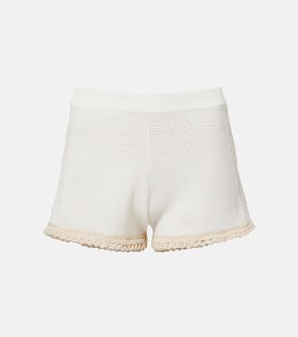 Stella McCartney Short en crochet de coton