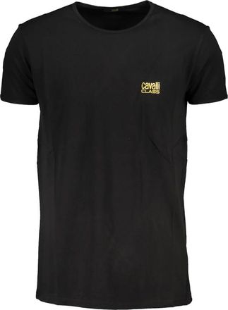 Cavalli Homme, Tops, Noir, Taille: M T-Chemises