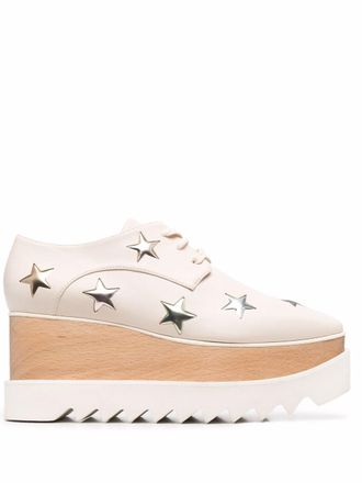Stella McCartney baskets Elyse Star 80 mm - Tons neutres