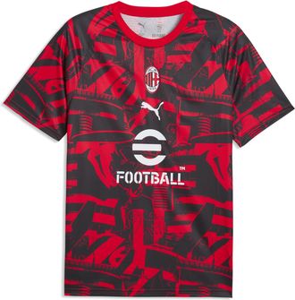 Puma Maillot d&eacute;chauffement AC Milan Homme, Accessoires, Rouge, 3XL