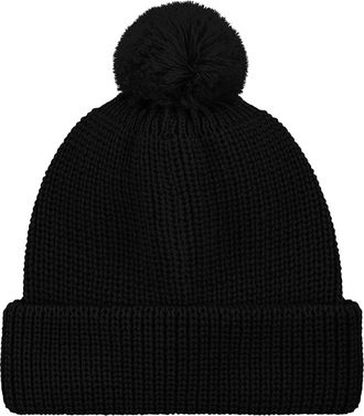 Hanseheld Pudelmütze Schwarz Bommelmütze