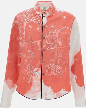 Rohka Baumwollhemd Mit Muster