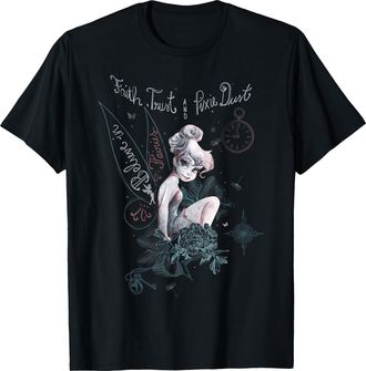 Disney Peter Pan Tinker Bell Believe Drawing Graphic T-Shirt T-Shirt
