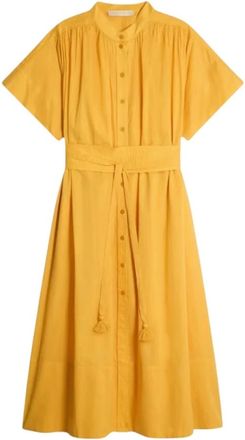 Vanessa Bruno Femme, Robes, Jaune, Taille: 36 FR Shirt Dress