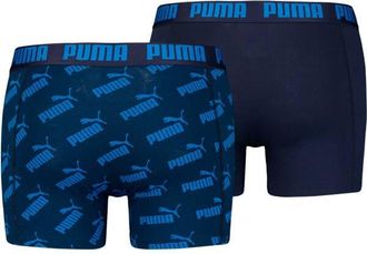 Puma Herren Unterhose MEN AOP BOXER 2P