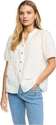 2-Biz Femme, Blouses et Chemises, Blanc, Taille: 38 FR Blouses