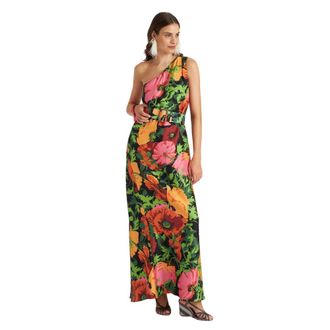 La DoubleJ One-Shouldered Roy Kleid - - Dresses - Damen - Mehrfarbig - XS