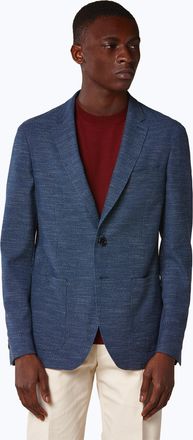 Fursac Veste en coton stretch bleu - Taille 46 - Homme