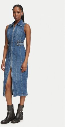 Guess Jeanskleid W6BK33 D2104 Blau Slim Fit