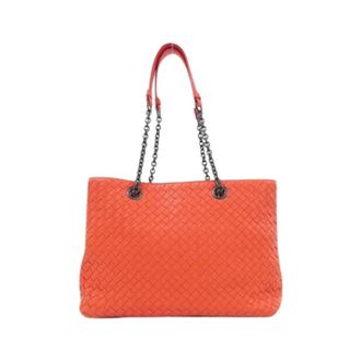 Bottega Veneta Pre-owned Lammleder-Tasche - - Pre-owned - Damen - Rot - ONE SIZE