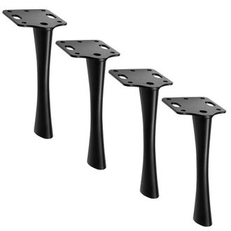 Generic 15, 17, 19 cm Robuste M&ouml;belf&uuml;&szlig;e Aus Metall, Schrankf&uuml;sse Goldfarbene Ersatz-Nivellierf&uuml;&szlig;e F&uuml;r Hocker, St&uuml;hle Und Ottomane, Mit Rutschfesten Gummif&uuml;&szlig;en