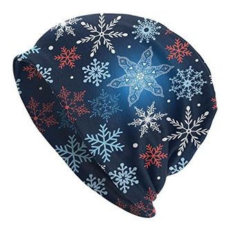 Generic Bonnet Thermo Joyeux No&euml;l Thermique Beanie Doux Bonnet pour Shopping Sport Femme
