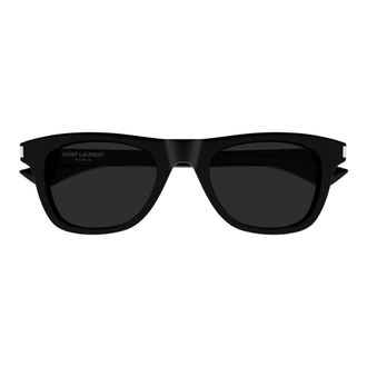Saint Laurent Corner Angle Sonnenbrille - - Accessories - Herren - Schwarzk - ONE SIZE