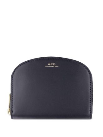 A.P.C. porte-monnaie zippé - Noir