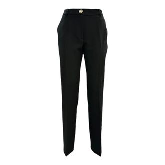 Guess Klassische Twill Chinos - - Trousers - Damen - Schwarzk - 3XL
