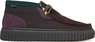 Clarks Halbschuhe Clarks Torhill Hi GTX GORE-TEX 26327980 Braun