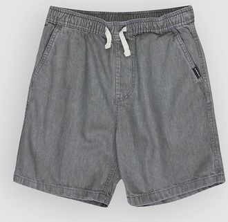 Quiksilver Taxer Denim Kids Shorts medium grey wash