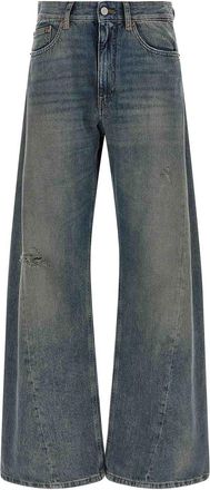 Maison Margiela Straight Leg Jeans - Blau