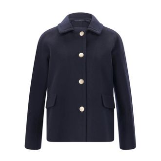Max Mara Damen, Jacken, Blau, LGr&ouml;&szlig;e