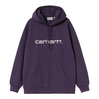 Carhartt Work in Progress Homme, Sweatshirts et sweats &agrave; capuche, Violet, Taille: S Sweat &agrave; capuche violet coupe ample