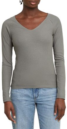 G-Star Slim Rib ls v t wmn