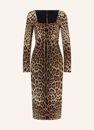 Dolce & Gabbana Etuikleid braun