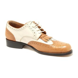 Dsquared2 Italienischer Stil Lederschuhe f&uuml;r Frauen - - Shoes - Damen - Beige - 35 1/2 EU