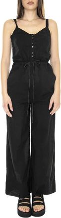 Alessia Santi Femme, Combinaisons et Ensembles, Noir, Taille: 38 FR Combinaison Girocollo