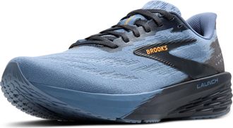 Brooks Herren Launch 11 Neutral Running Shoe, Country Blue/Ebony/Orange, 44 EU