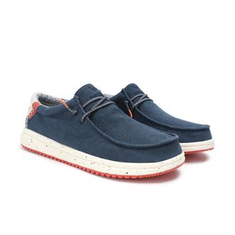 Walk In Pitas | Nias | Herren Mokassins | Flache Slipper f&uuml;r M&auml;nner | Slip on Loafer | Sneakers | Schlupfschuhe | Freizeitschuhe | Walkinpitas Schuhe | Marino 42