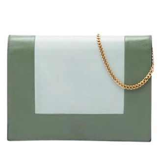 Celine Pre-owned Frame Crossbody - Femme - Pre-owned - Vert - Taille: ONE Size