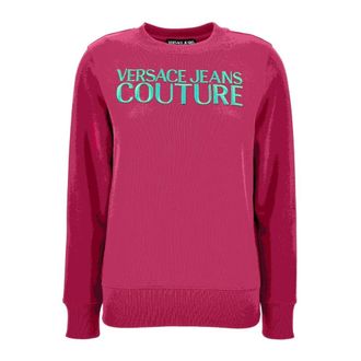 Versace Jeans Couture Femme, Sweatshirts et sweats &agrave; capuche, Rose, Taille: 42 FR Pulls