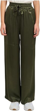 Yes-Zee YES Zee, Femme, Pantalons, Vert, Taille: 46 FR Palazzo Pantalons
