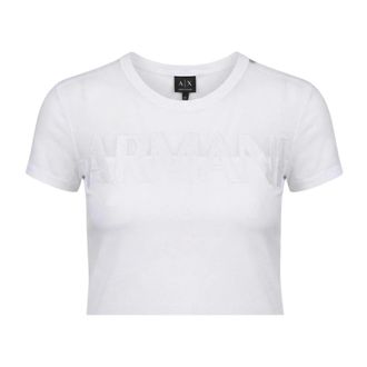 A|X Armani Exchange Damen, Oberteile, Wei&szlig;, XSGr&ouml;&szlig;e