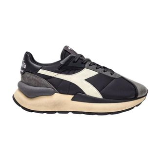 Diadora Mercury Elite Retro Leder Sneaker - - Shoes - Herren - Schwarzk - 40 EU