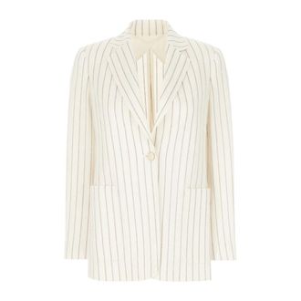 Max Mara Jadi Blazer - - Jackets - Damen - Wei&szlig; - S