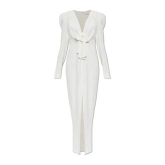 Alessandra Rich Kleid mit dekorativer Schleife - - Dresses - Damen - Wei&szlig; - XS