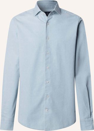 Hackett Freizeithemd Light Wash Denim blau